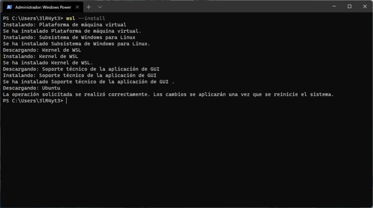 Instalar WSL2 Windows Subsystem for Linux en Windows 11 21H2 y 22H2 ...